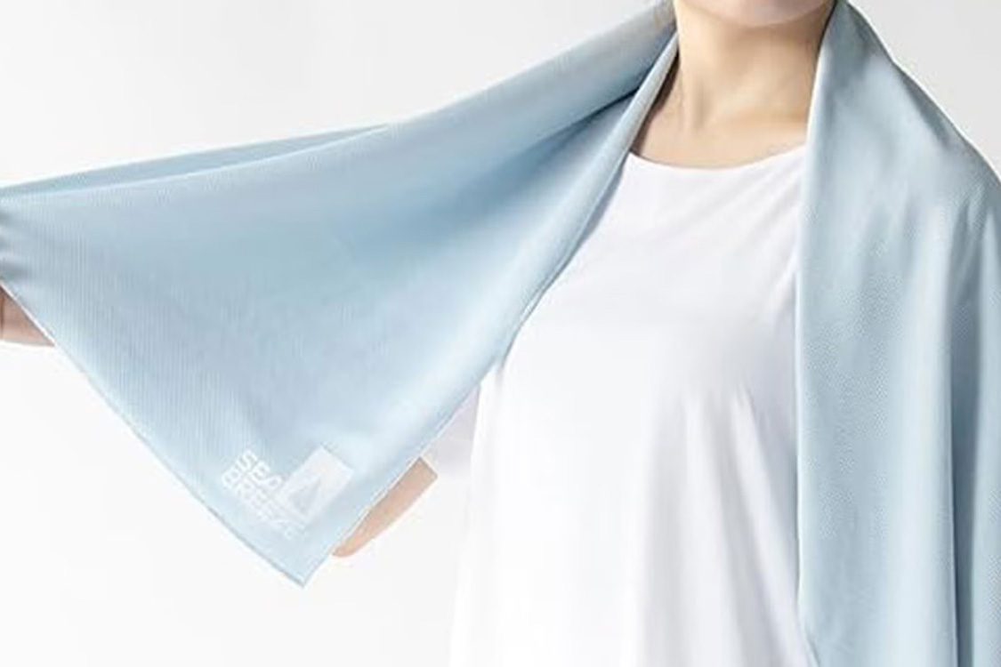 猛暑日、シーブリーズの“冷たくなるタオル”が必見 UVカットもできてこれはいい… – Sirabee