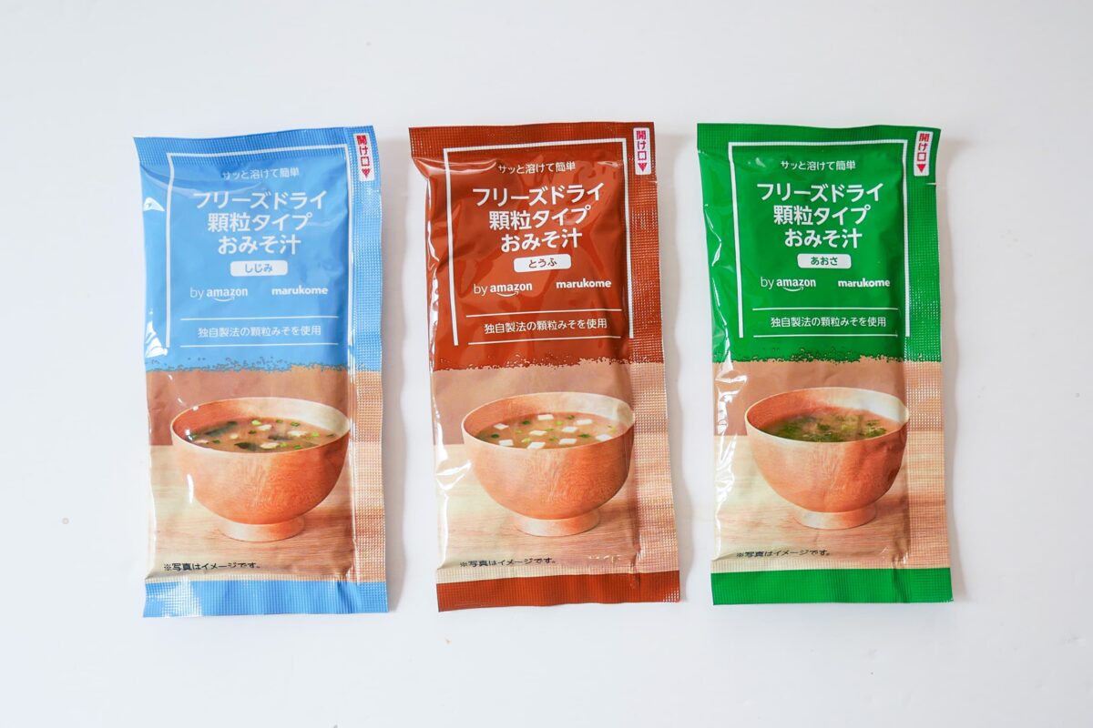 味噌汁、全部これでいいかも Amazonとマルコメ共同の「フリーズドライ味噌汁30食」がコスパ最強 – Sirabee